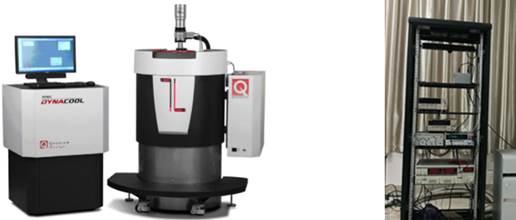 图 8 PPMS DynaCool 图 9 微纳器件测试系统